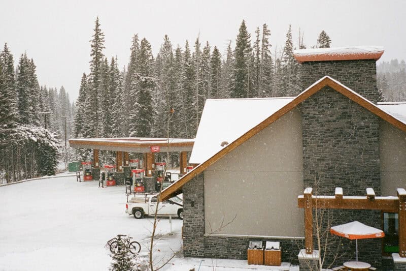 Film Photography in Banff: A Winter Wonderland - Avenly Lane Travel